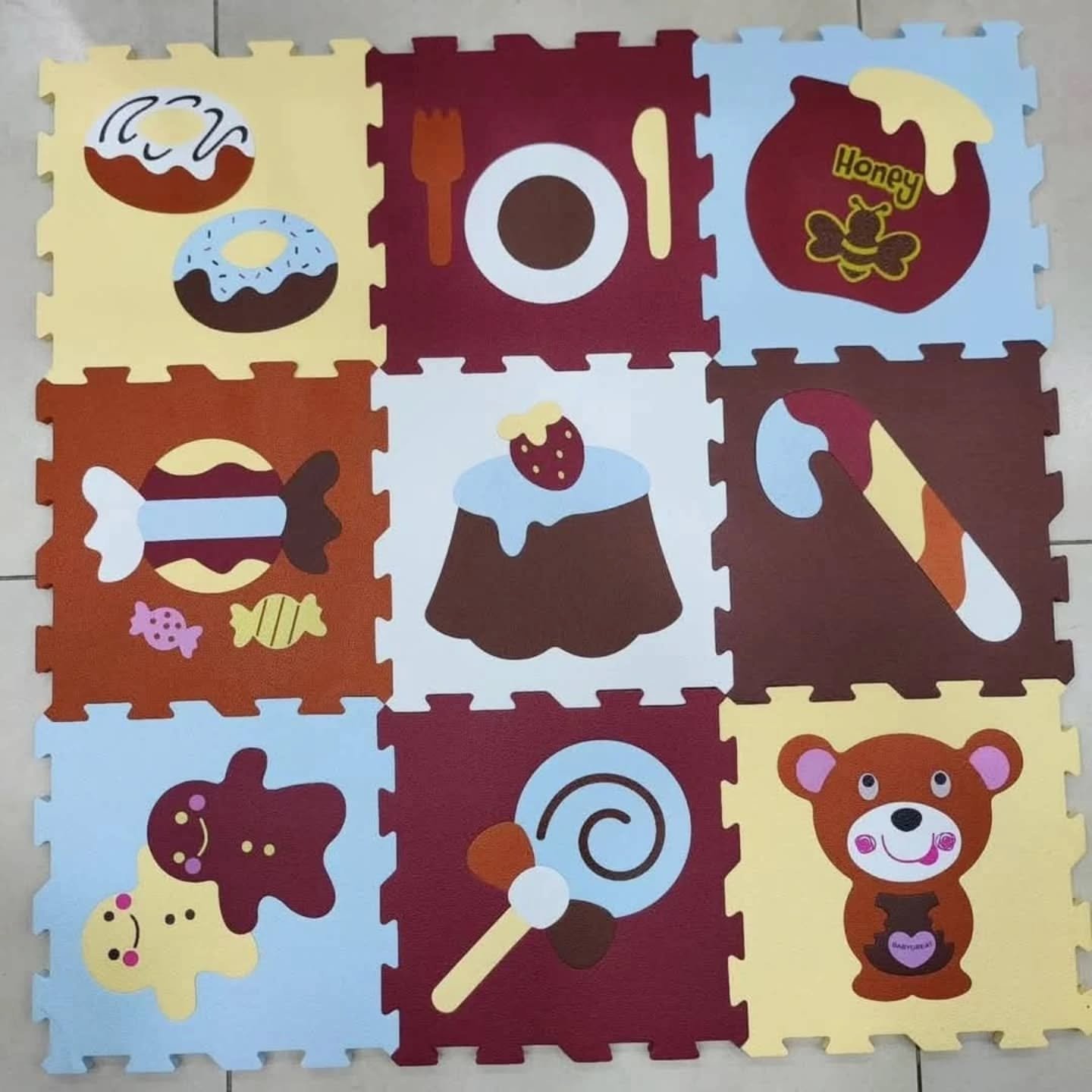 foam puzzle(2 sets) - Yassine Stores Beirut